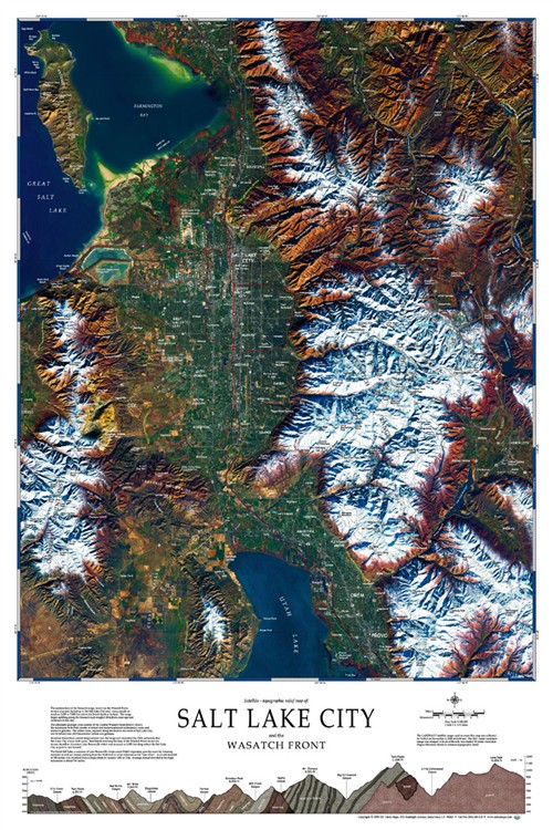 The Alta Store: "Aerial Photographs", Posters, Wasatch Range, Utah
